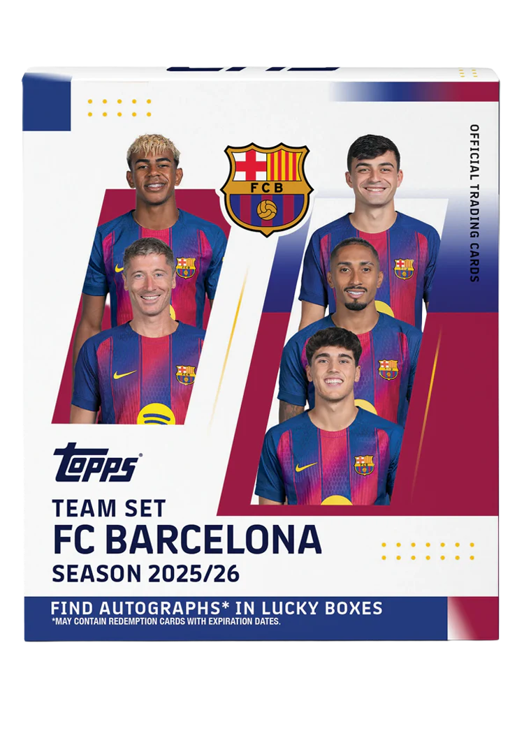 Topps® FC Barcelona 2025/26 Team Set – Grizi Cards